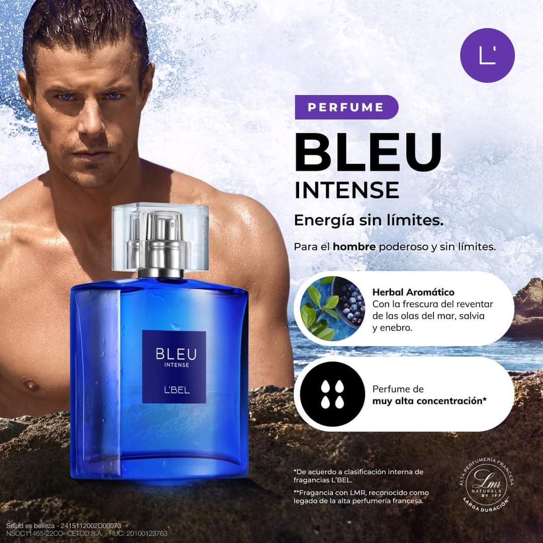 Perfume BLEU INTENSE para hombres, de Lbel. – KOSMETIKA
